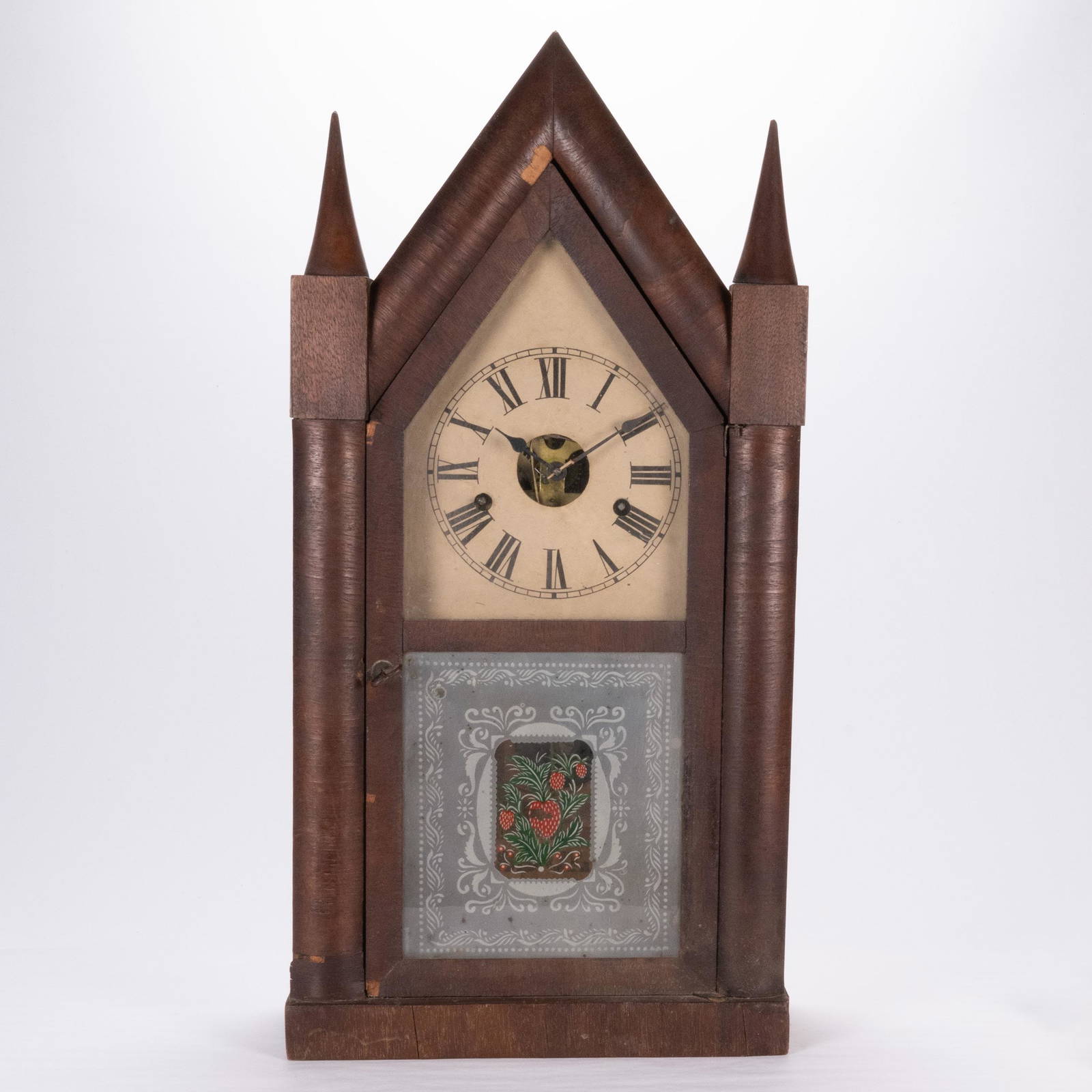 Atkins Clock Co. Gothic Steeple Clock Auction