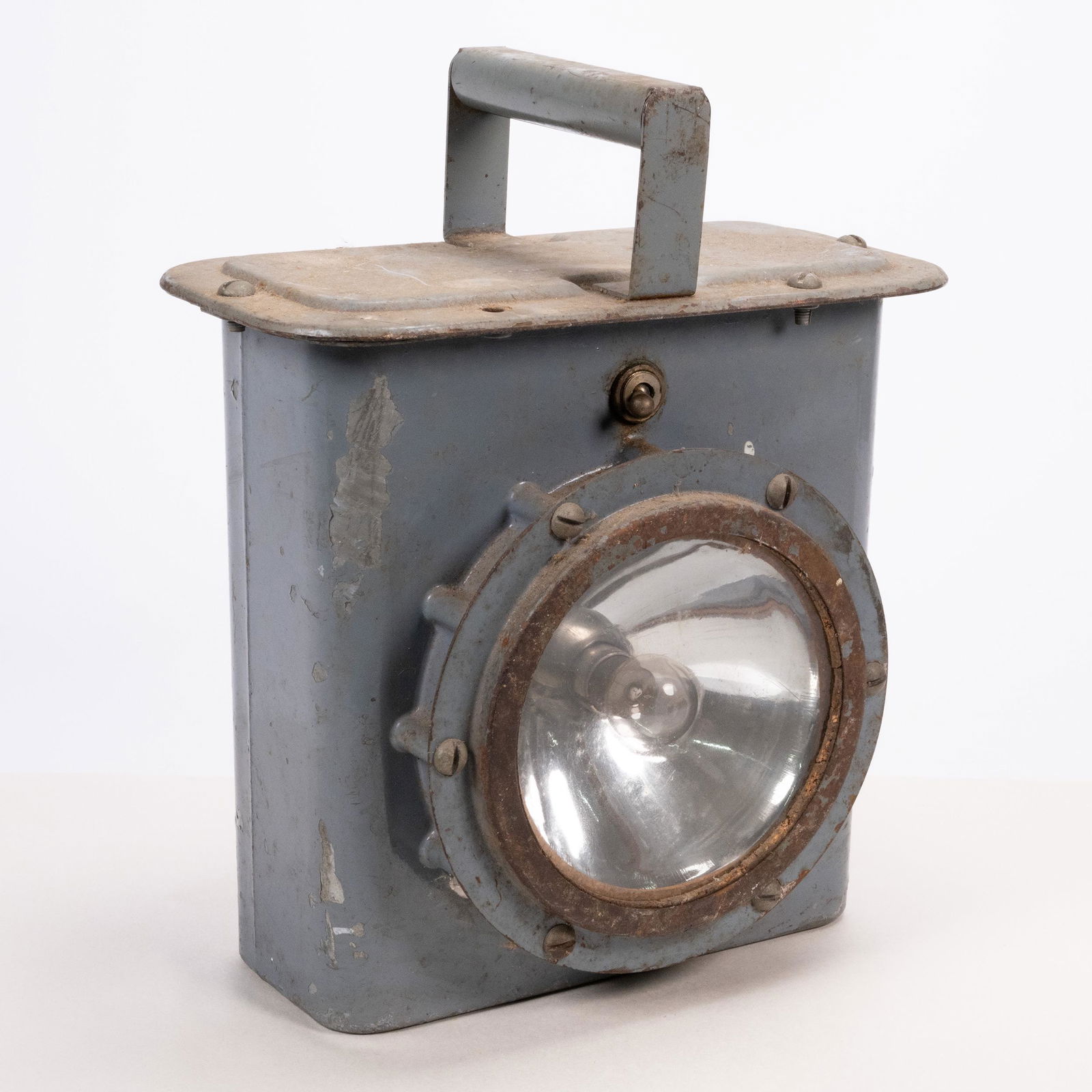 Wwii Navy Ship Lantern Signal Light Auction