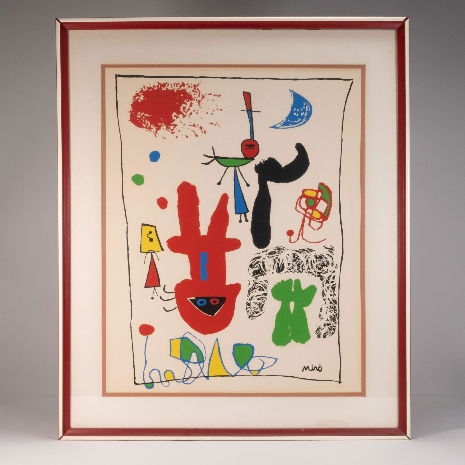 Joan Miro (spanish 1893-1983) Auction