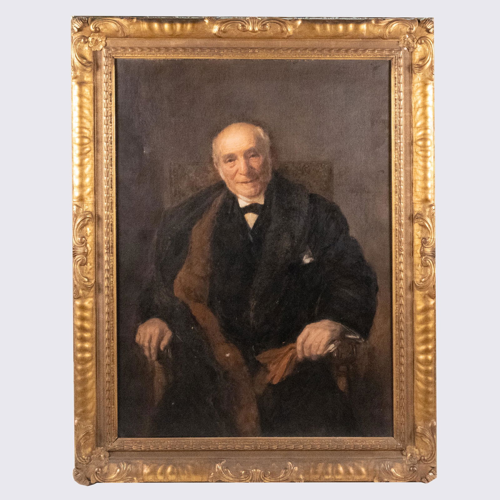 August Franzen (french Swedish 1863-1938) Portrait Auction
