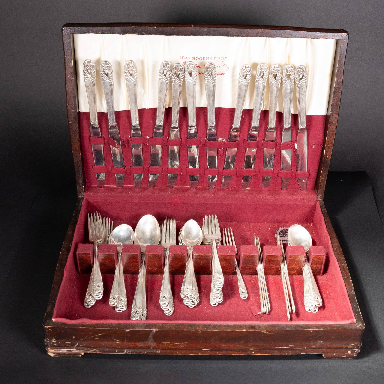 International Sterling Silver Spring Glory Pattern Flatware 62 Pieces ...