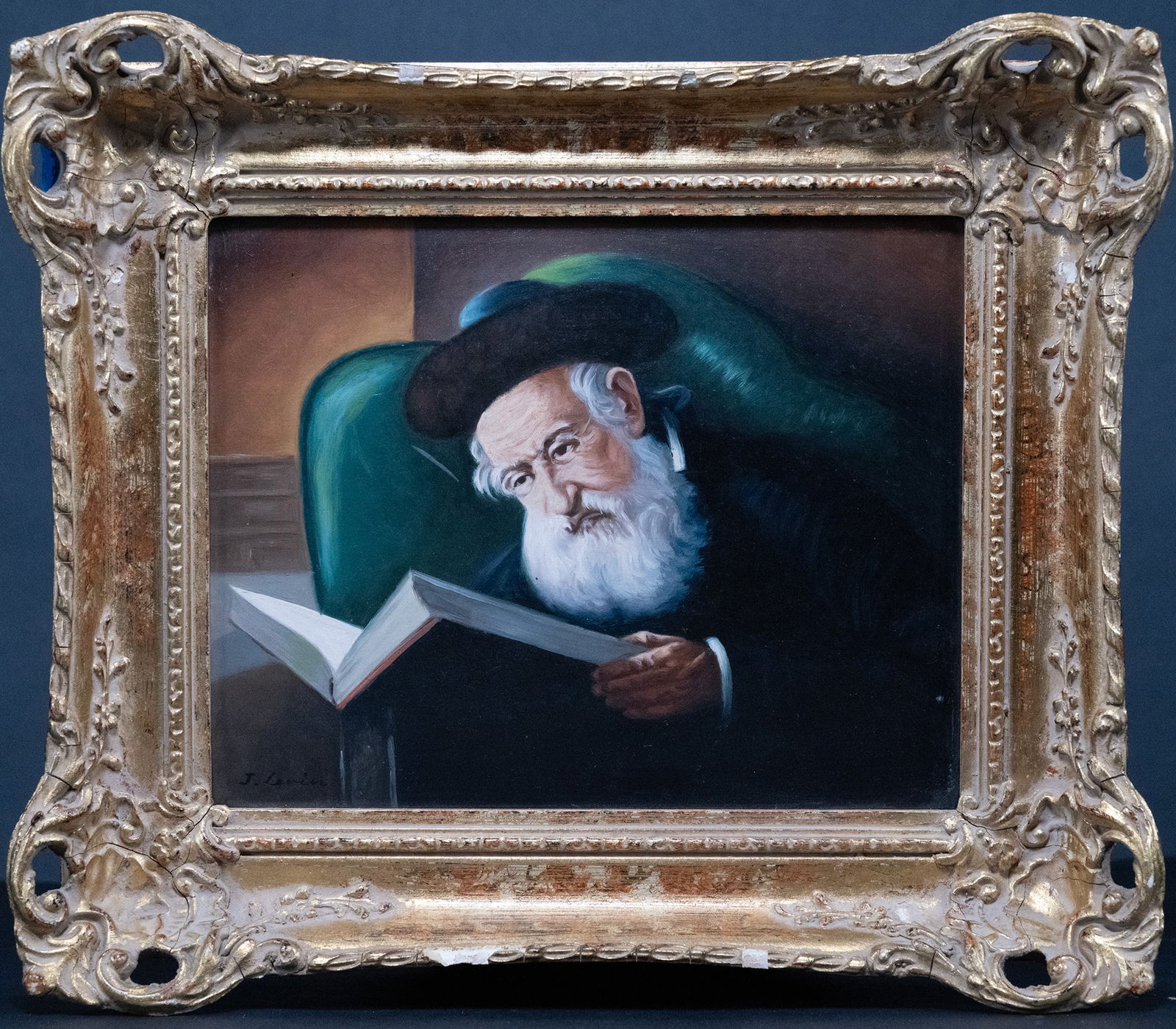 Joseph Levin (russia Us 1894-1979) Oil On Board Auction