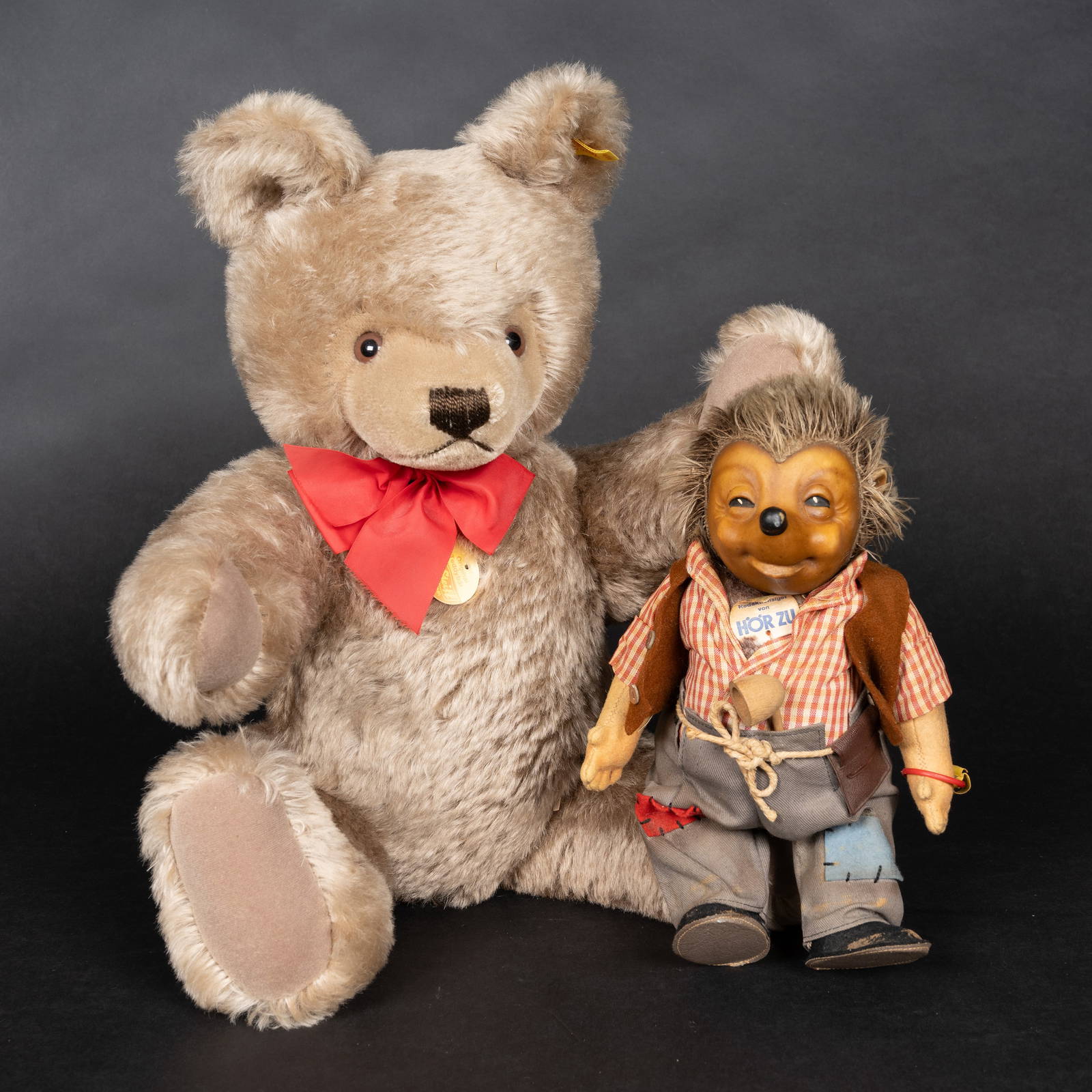 Steiff Teddy Bear And Father Mecki Auction