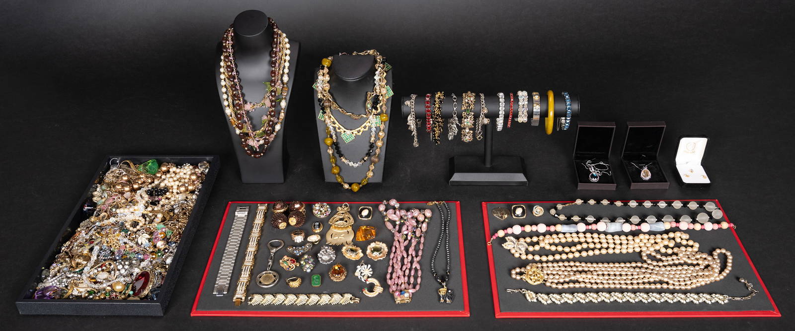 Large Unsearched Designer Costume Jewelry Collection Auction