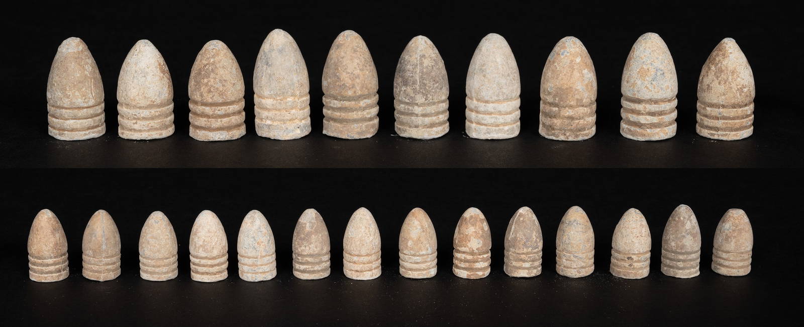 U.s. Civil War Relic .58 Cal Minie Balls Cold Harbor Auction