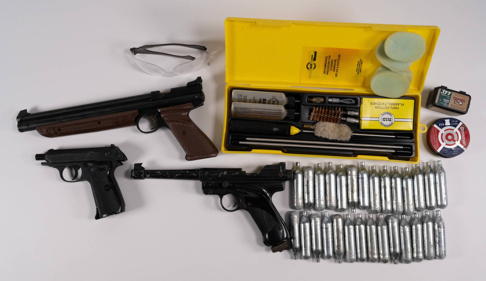 Crossman Pellet / Bb Gun & Accessories Lot Auction