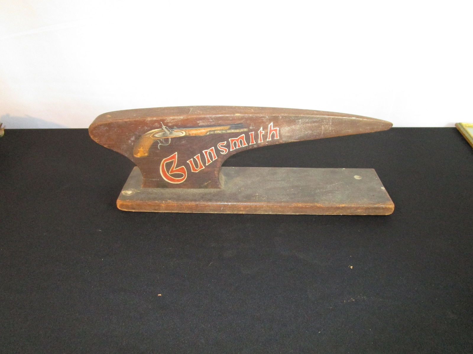 Wooden Antique Gunsmiths Sign