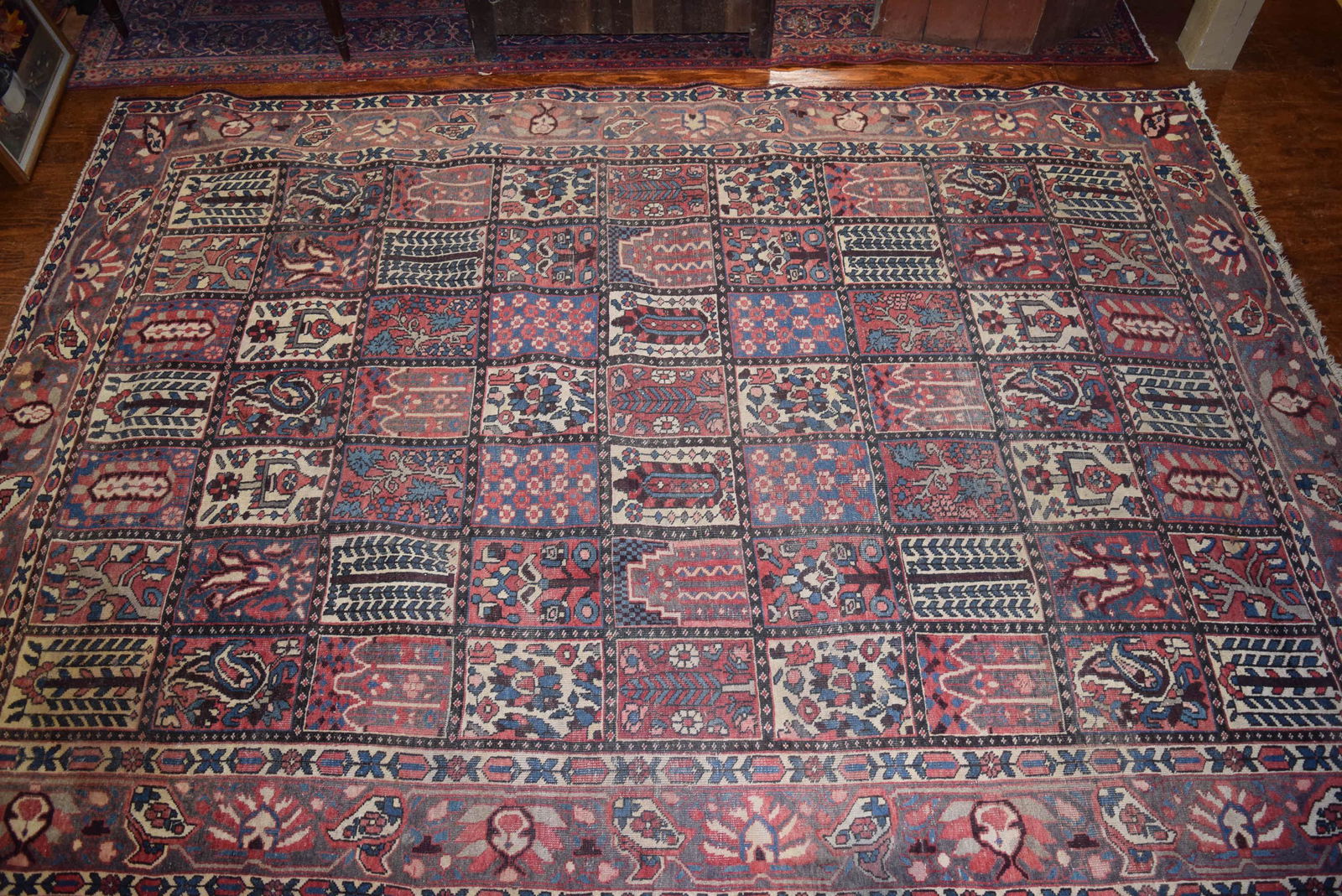 Antique Oriental Style Area Rug