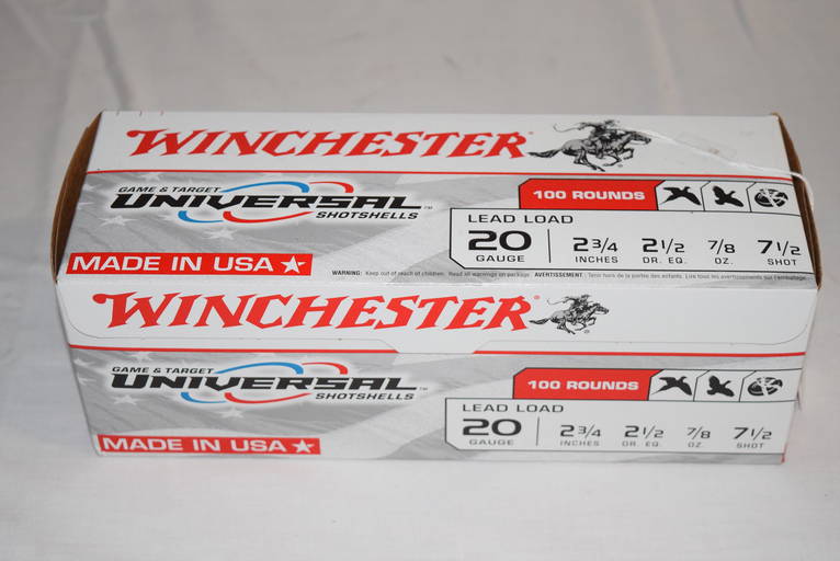 Winchester Universal 20 Ga Shotgun Shells