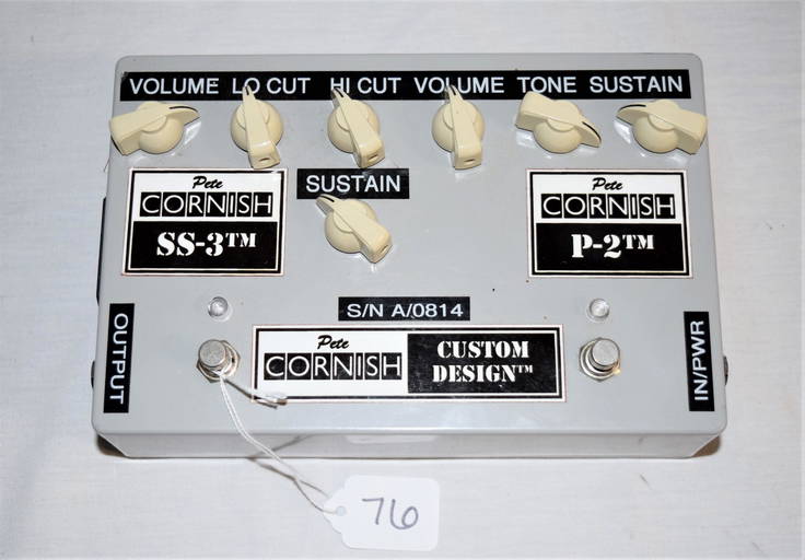 Pete Cornish P 2 Tm/ss 3 Tm Distortion Pedal