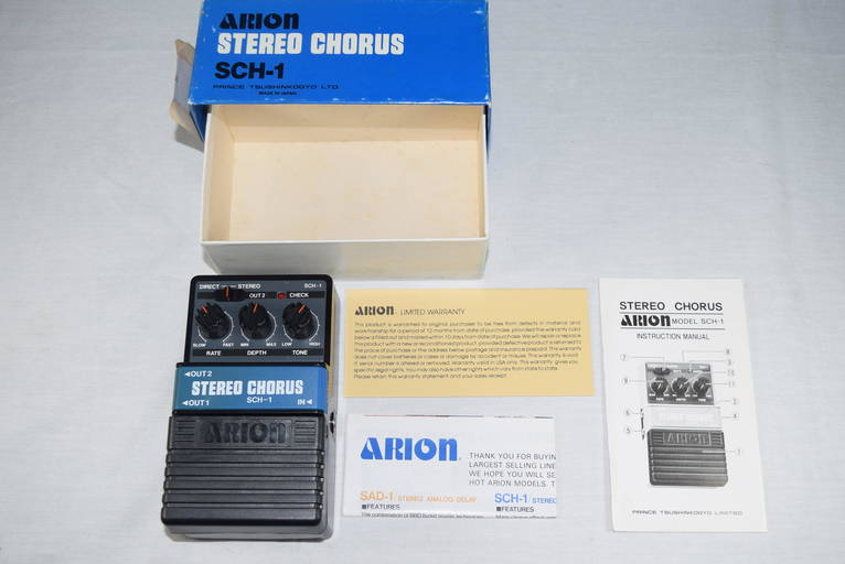 Arion Stereo Chorus Sch 1 Effects Pedal
