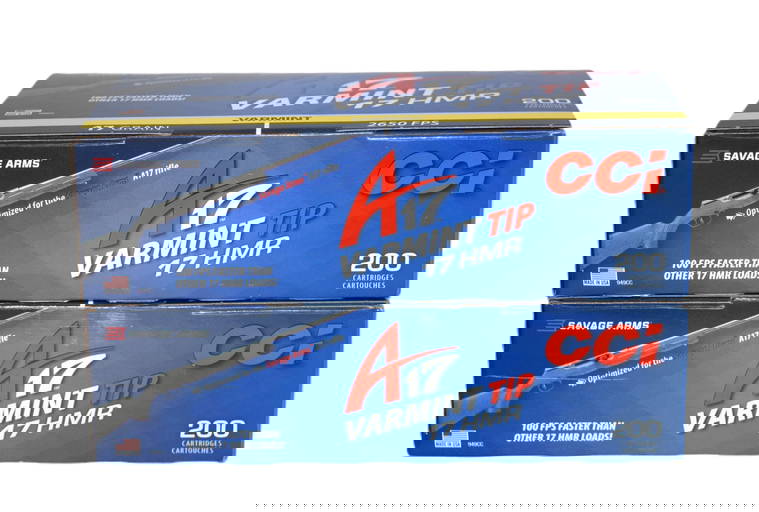 Cci A17 Varmint Tip 17hmr Ammo