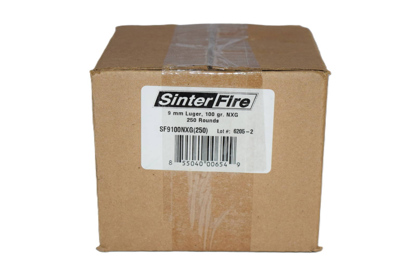 Sinter Fire 9mm Luger Ammo Box Auction