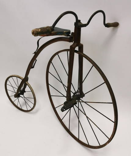 Rare Early 20th C. Child's Penny Farthing