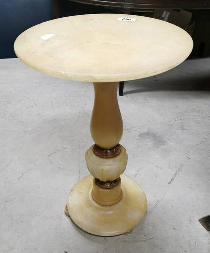 Alabaster Wine Table.