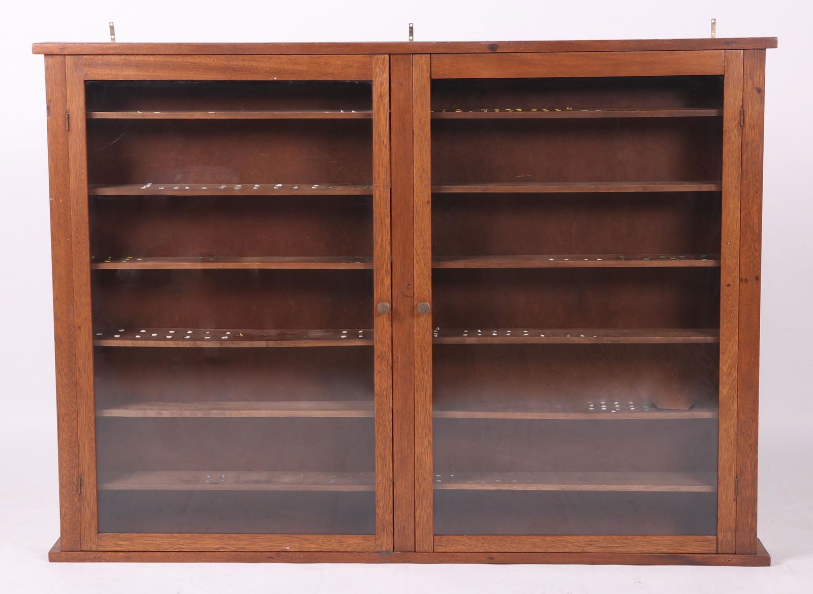 Walnut Hanging Display Case