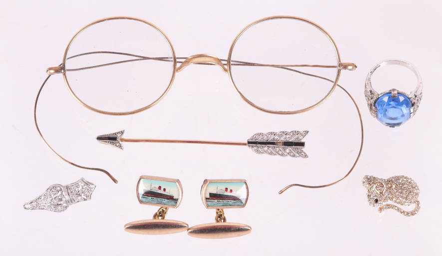 Jewelry And Spectacles, Including 14k Gold