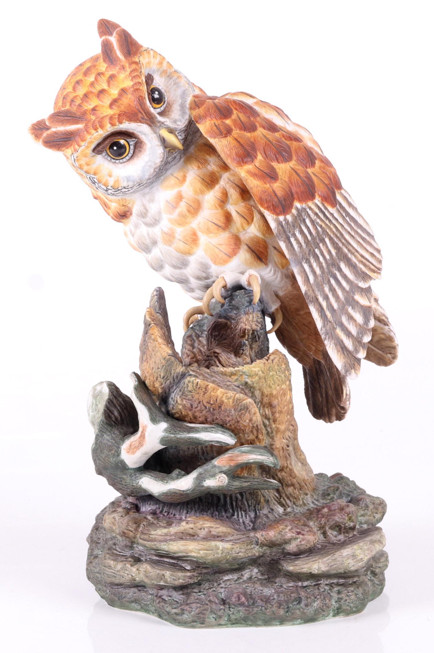 Boehm Porcelain Figure, Screech Owl - Dec 16, 2019 | Locati, LLC in PA