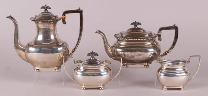 Buy Irish Georgian Sterling Tea Set | Fine Estate, Inc. In Ca