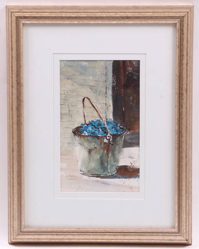 Ralph Bush (born 1933) Watercolor