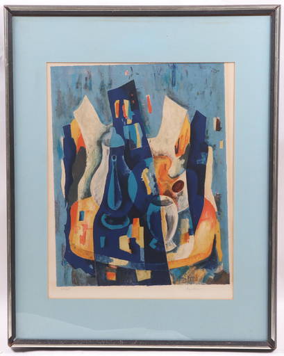 Tony Agostini (1916 1990) Lithograph