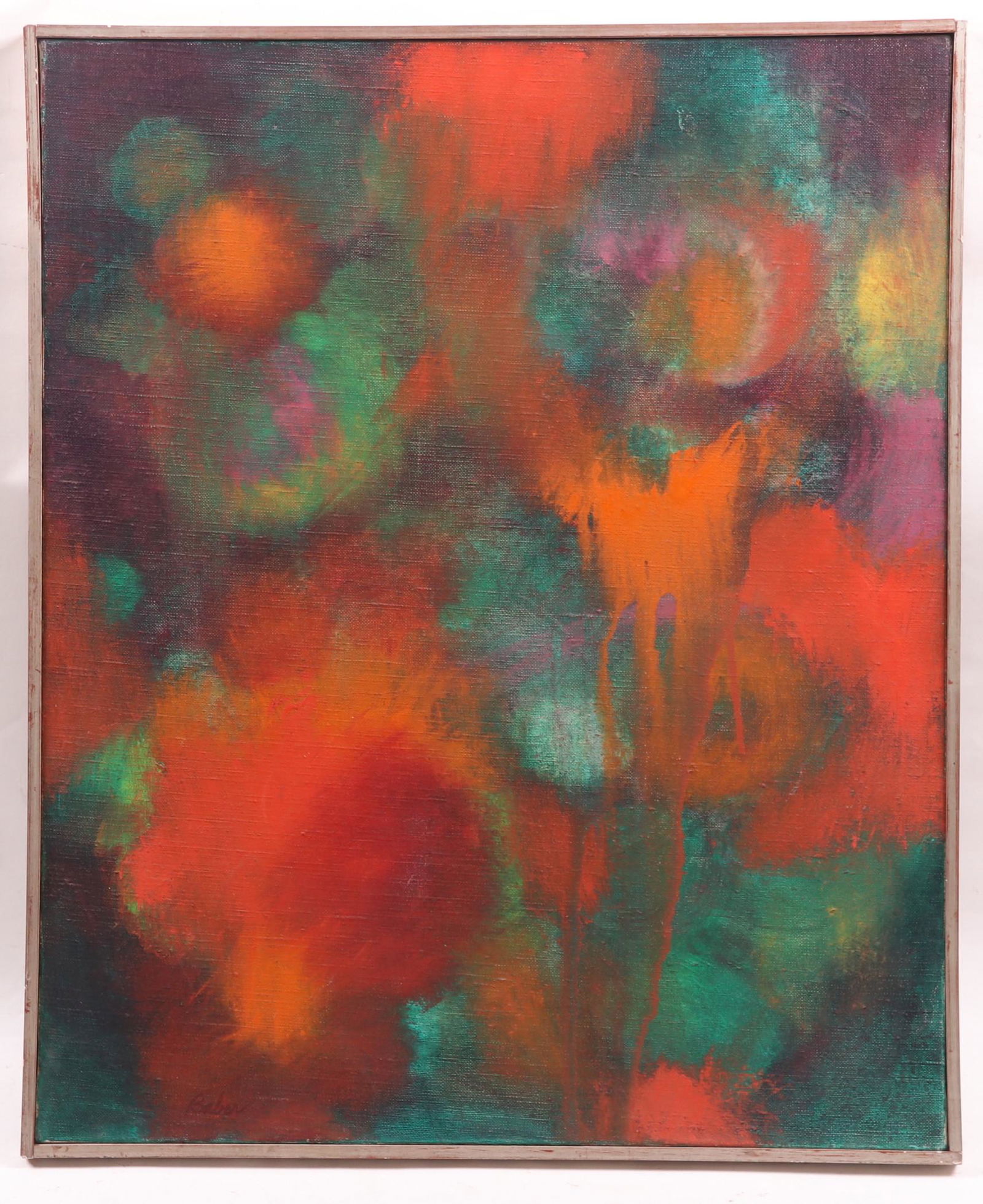 Alice Baber (1928 1982) Oil On Canvas