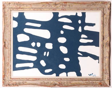 Wayne Fulcher Blue Marlin Acrylic On Board: