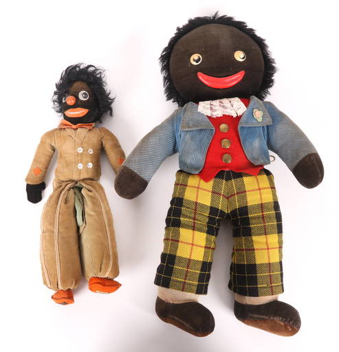 Two Vintage Golliwog Dolls