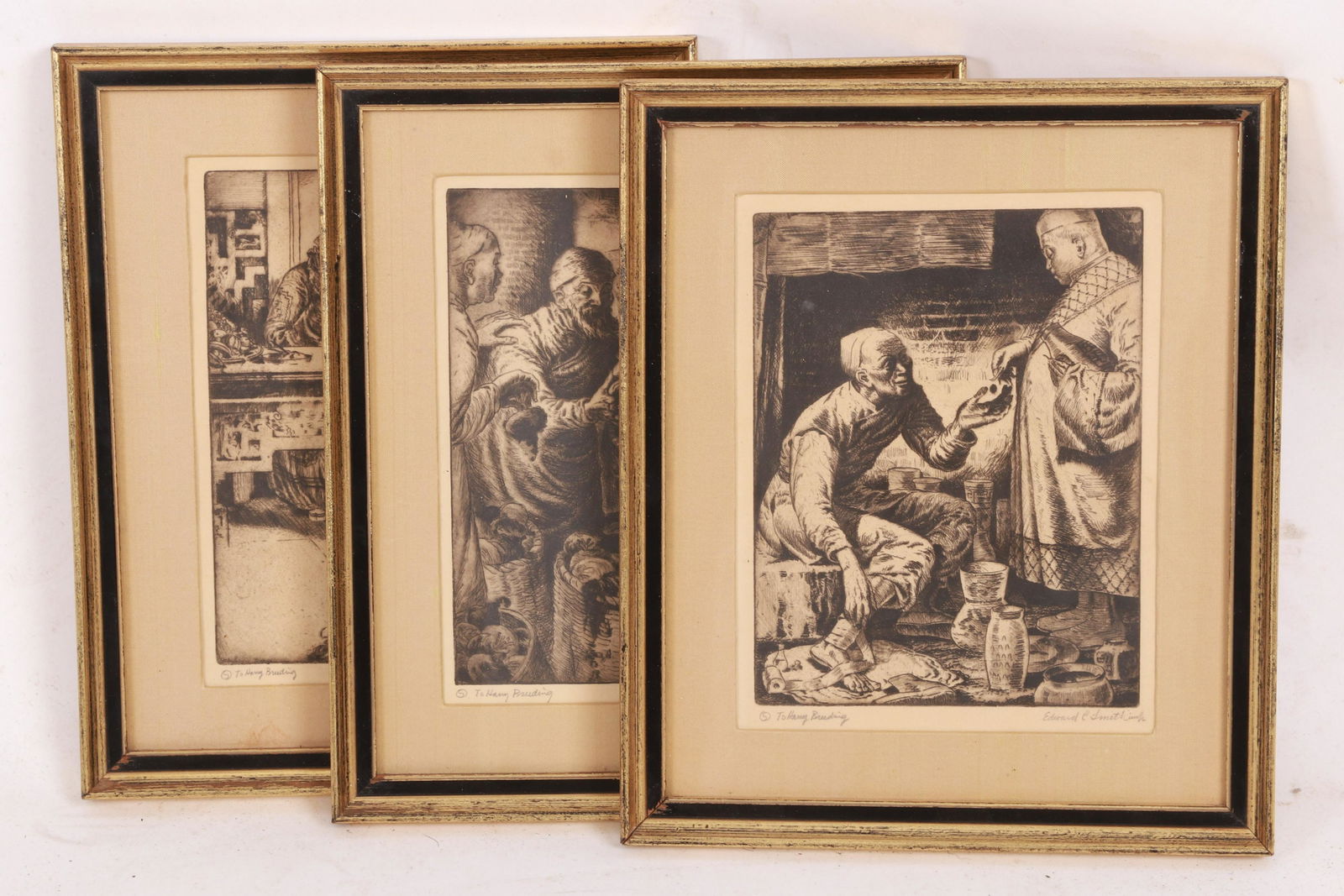 Edward C. Smith (Philadelphia, 20th c.) Etchings (#0185) on May 15 ...