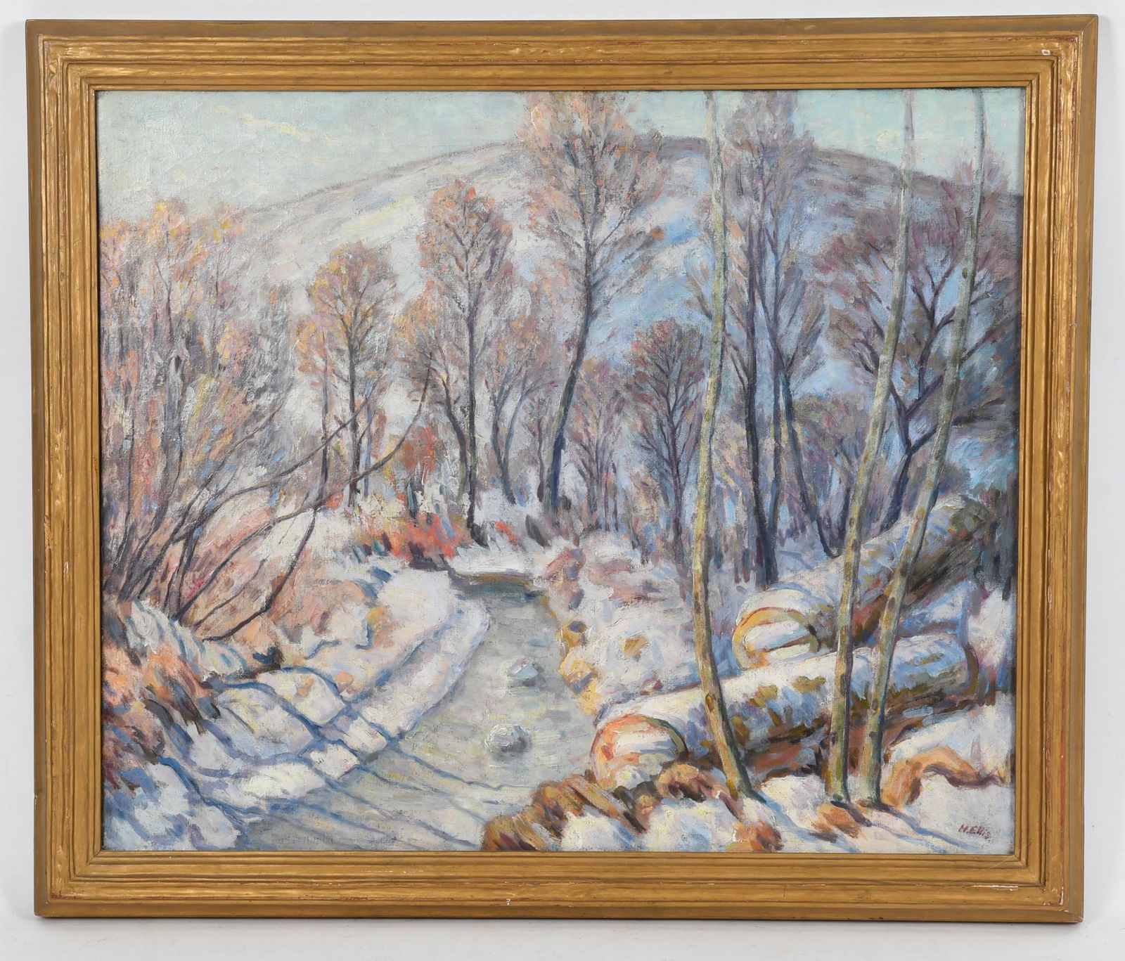 Howard Ellis (1883 1962) Oil On Canvas