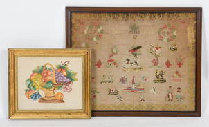 Ohio Quaker Pictorial Sampler - Oct 21, 2017 | Cowan's Auctions in OH