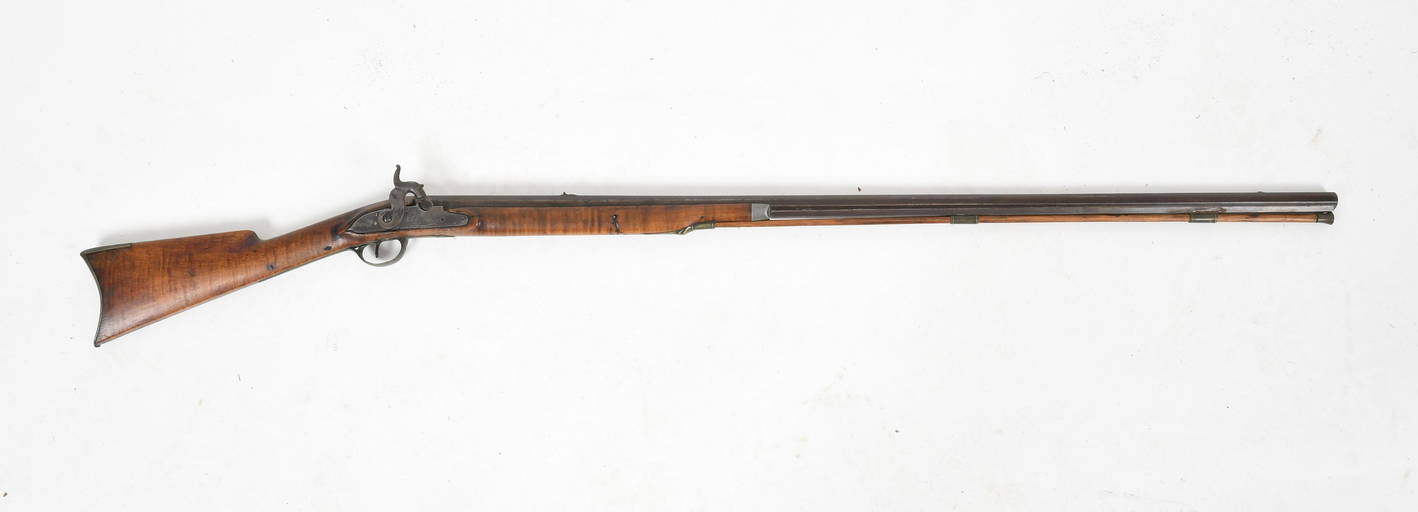 An American Half Stock Fowler Rifle