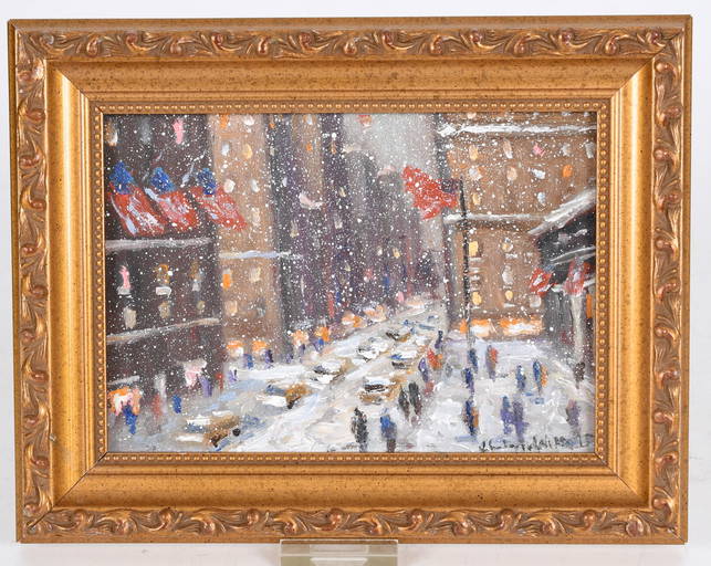 Christopher G. Willett (Born 1959) Rush Hour, NY (#0218) on Jan 15 ...