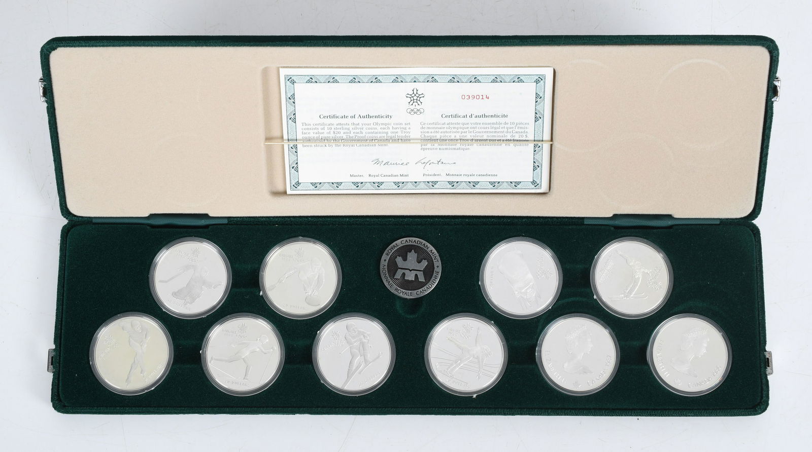 1988 Canadian Mint Olympic 925 Sterling Coin Set - Feb 19, 2023 ...