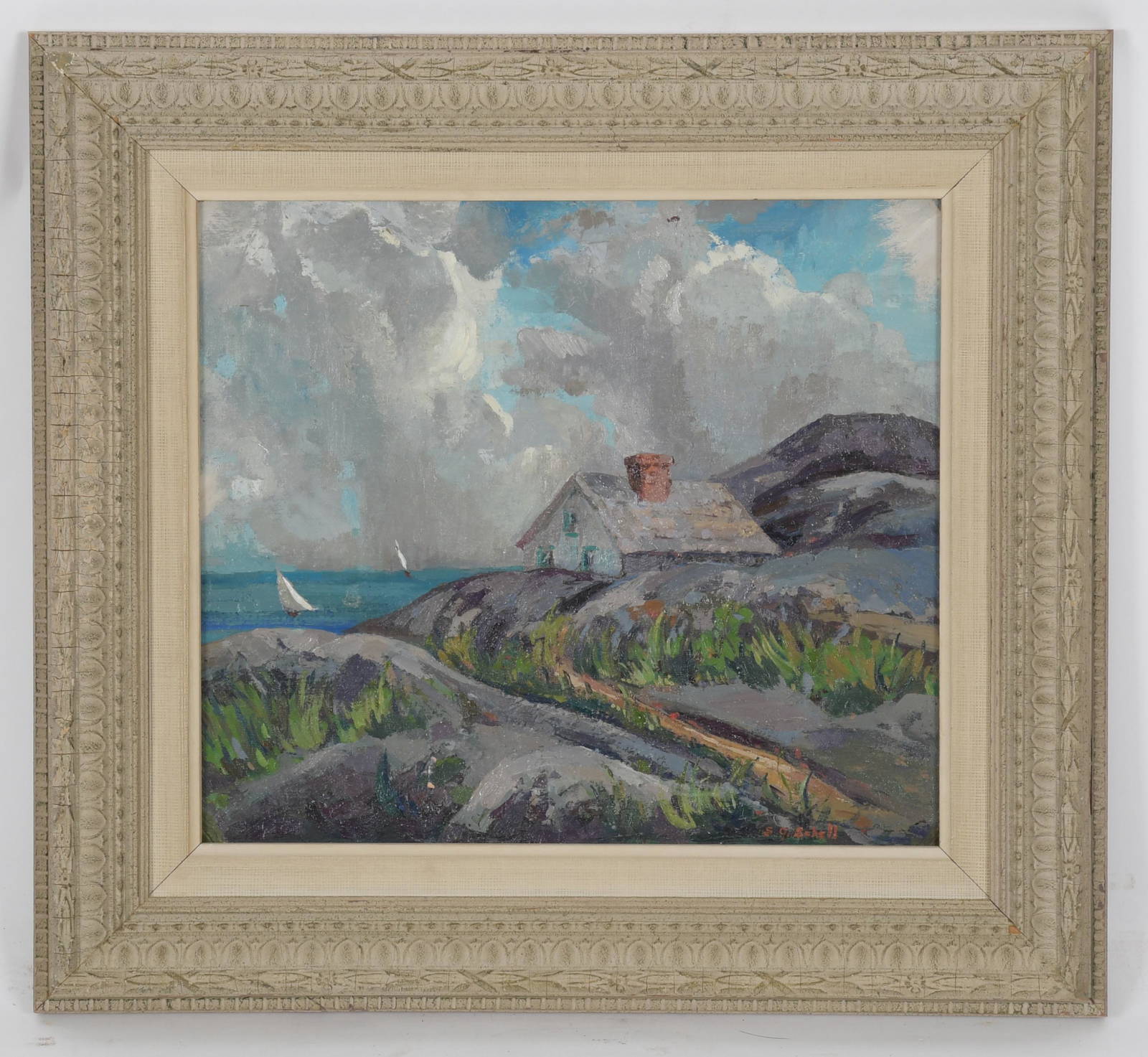 Susan Gertrude Schell (1891 - 1970) Oil On Board Auction