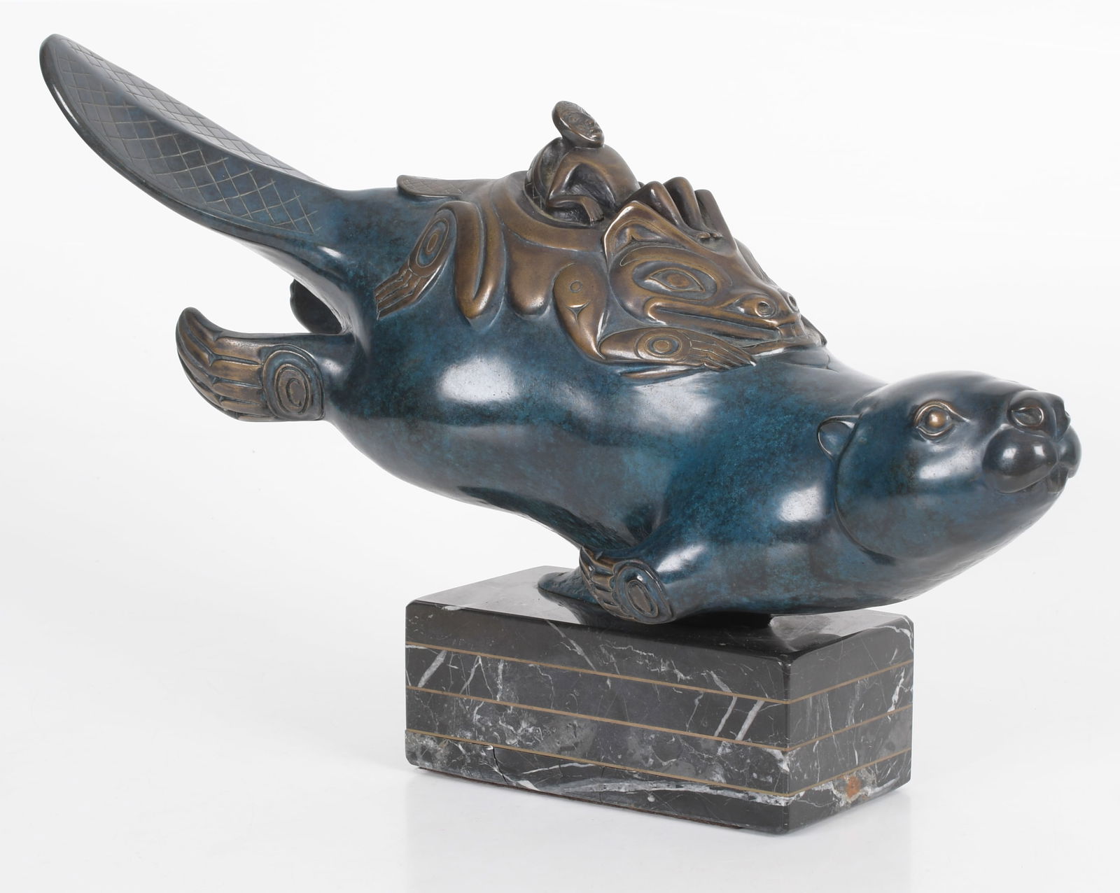 Jacques & Mary Regat (alaska, Modern) Bronze Auction