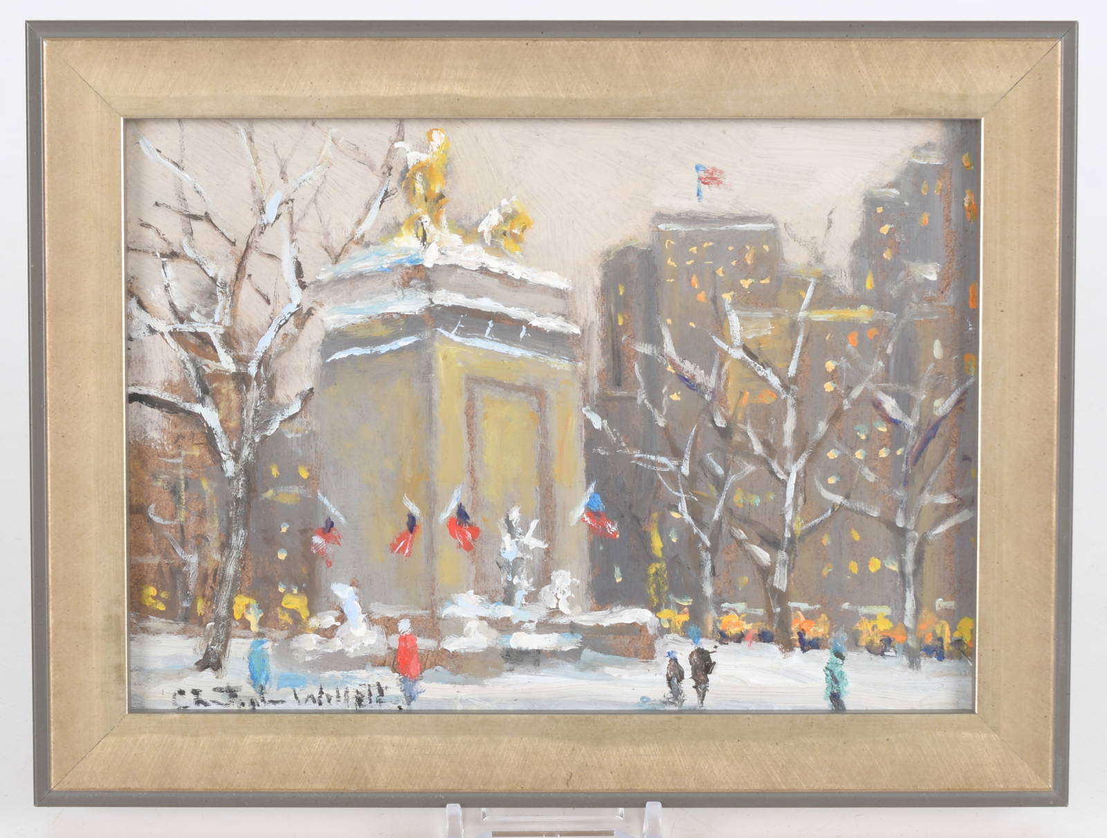 Christopher G. Willett (born 1959) New York City, Plaza Hotel Auction