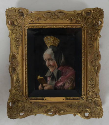 Carl Heuser (1827 1892) Oil On Panel