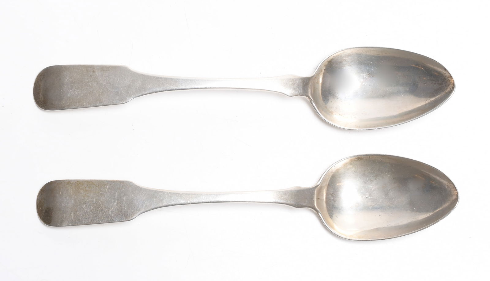 Pr. Coin Silver Spoons, Peter Bentzon, African American Silversmith Auction