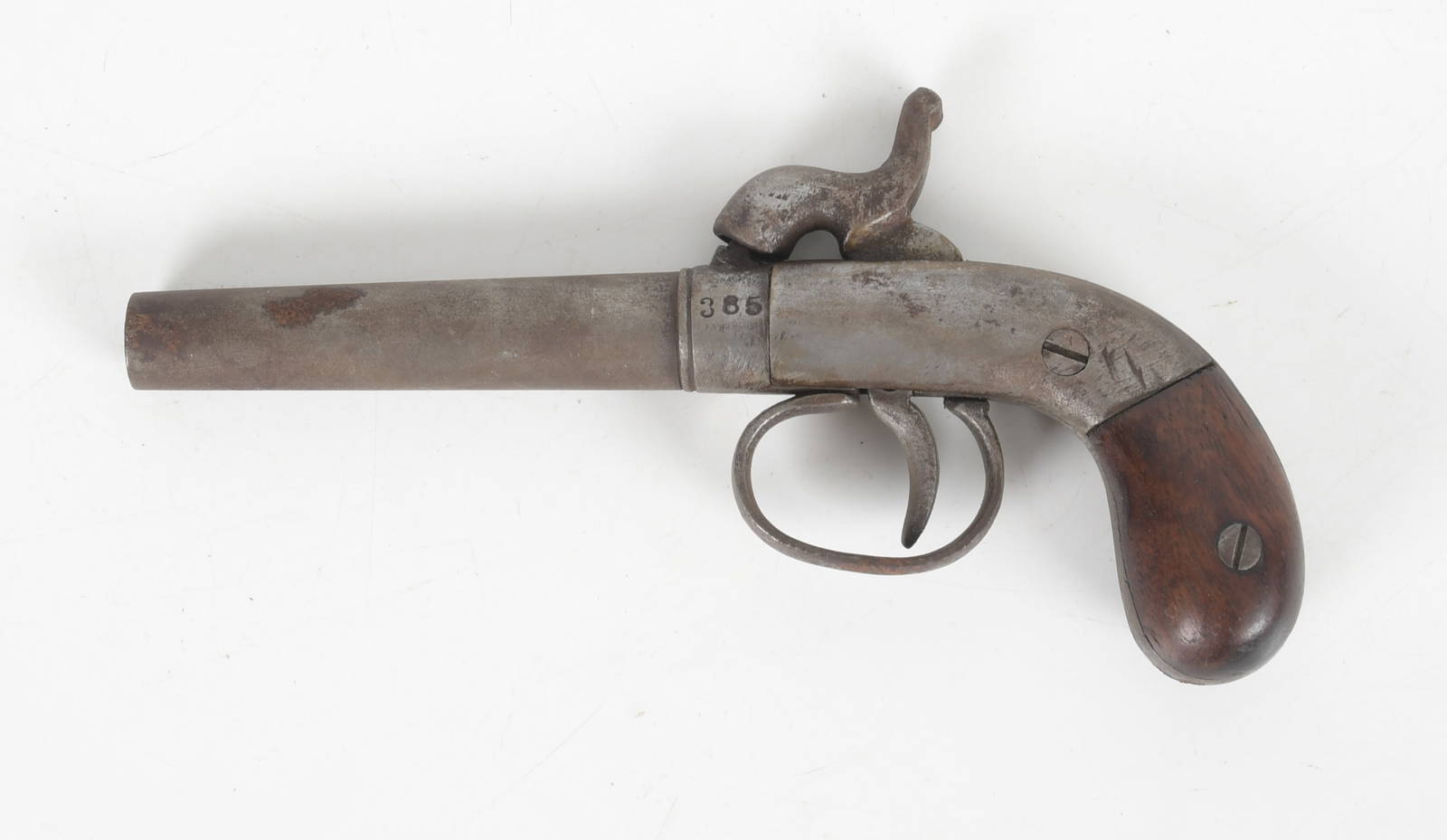 A Single Shot Percussion Boot Pistol Auction
