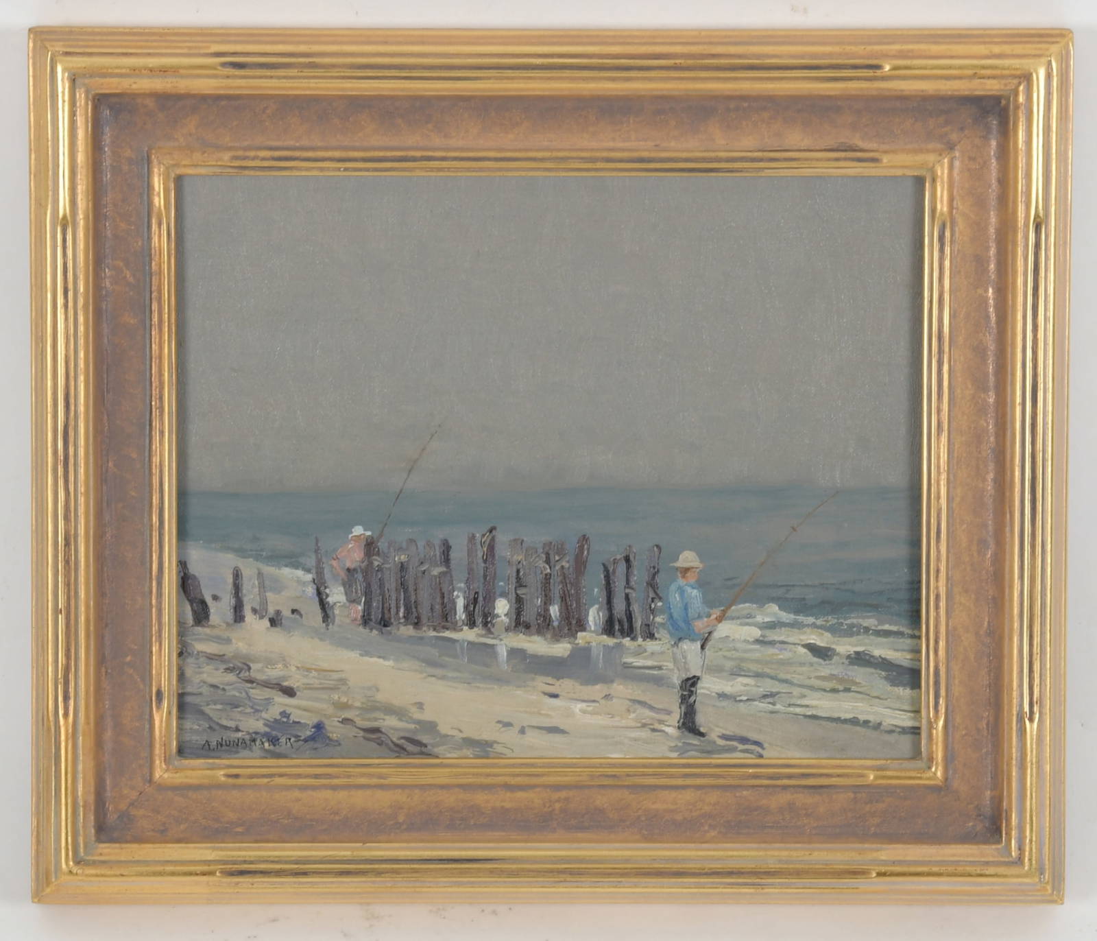 Alfred Nunamaker (1915 - 1988) Oil On Artist Board Auction