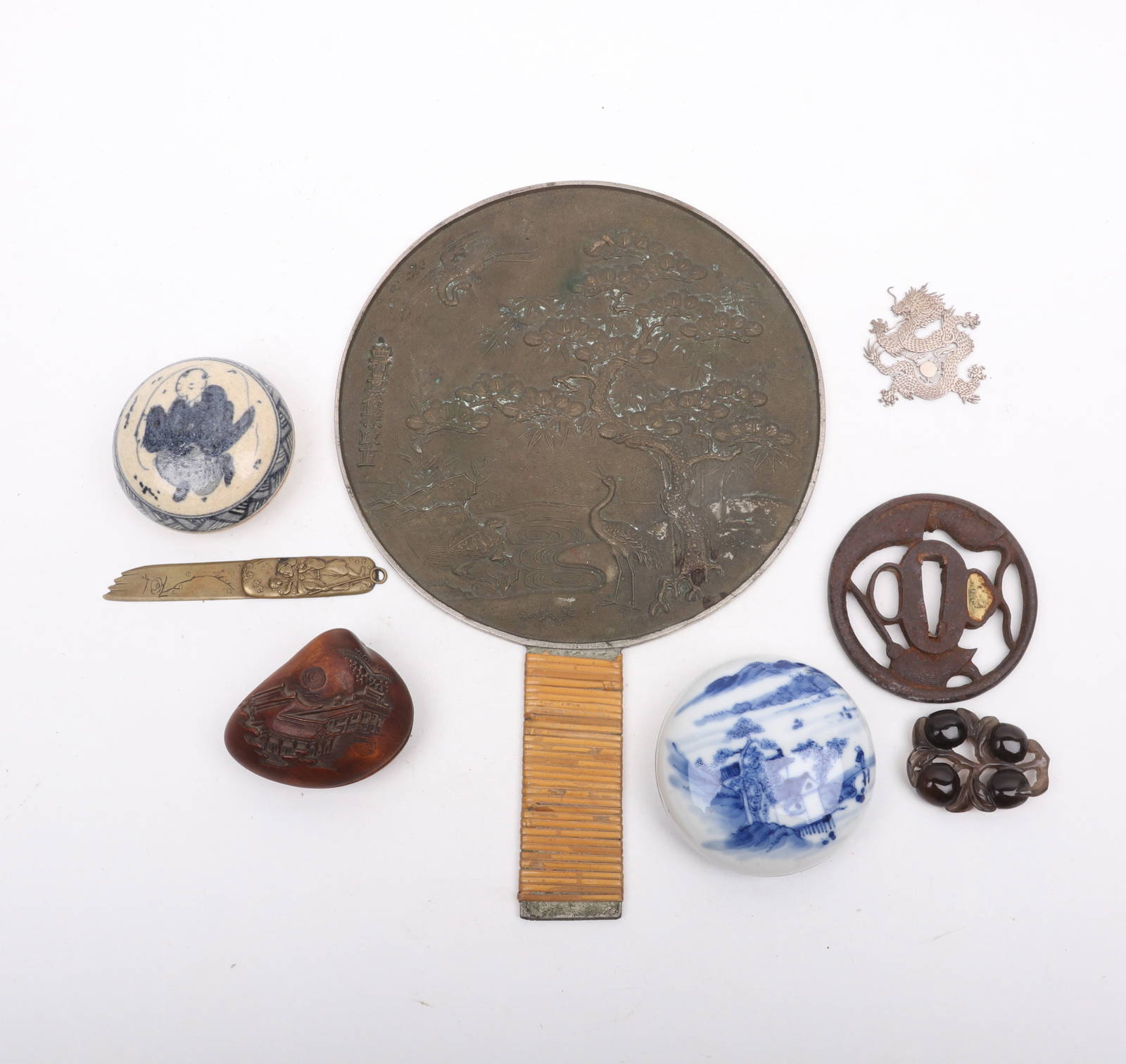 A Group Of Small Asian Objects Auction