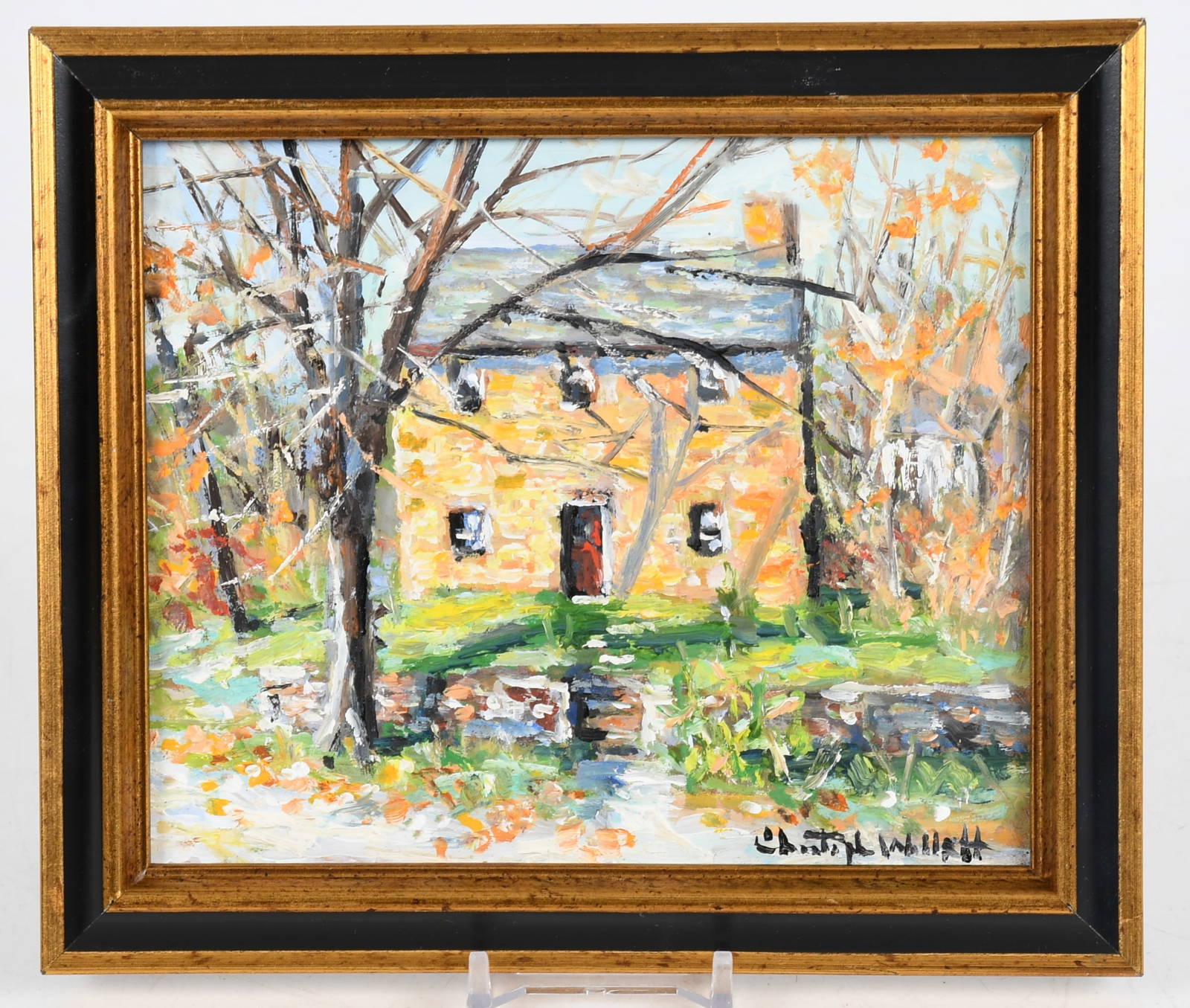 Christopher G. Willett (born 1959) Morning In Buckingham Auction