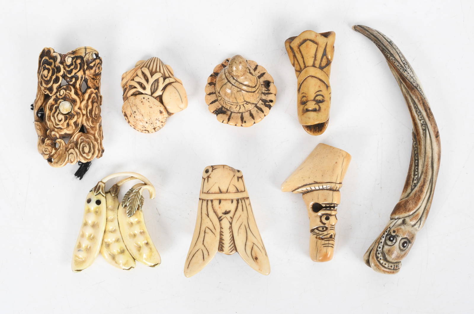 Eight Netsuke Auction