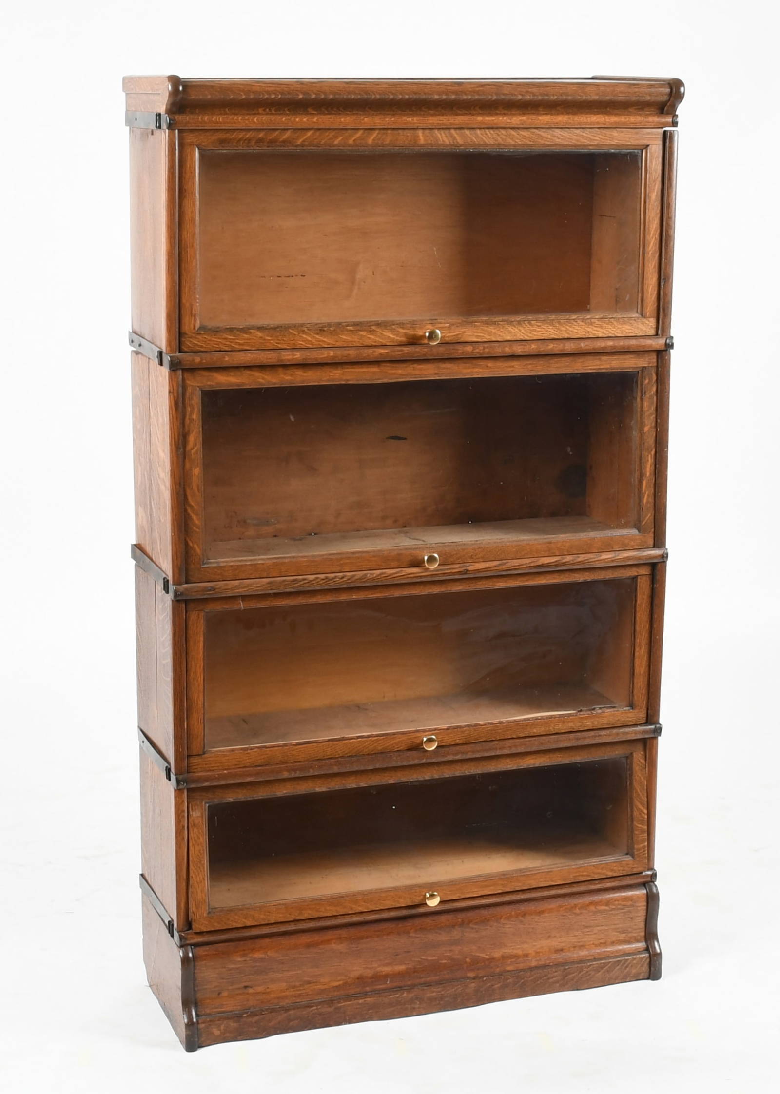 Macey Oak Sectional Barrister Bookcase, Early 20th Century Auction