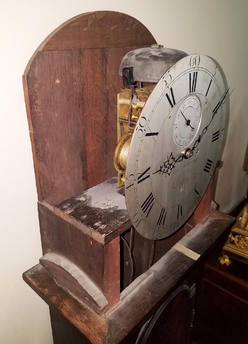 Georgian Mahogany Longcase Clock by Herring. | Barnebys