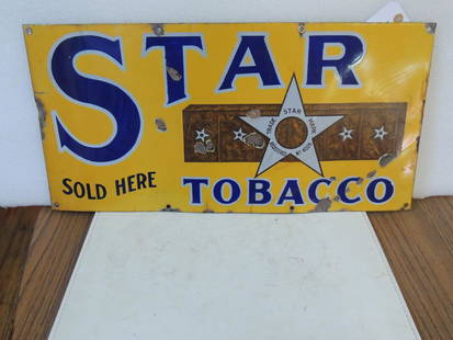 Star Tobacco Sign