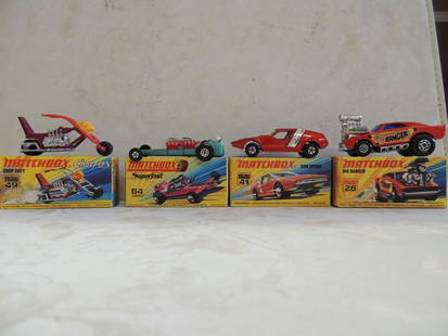 Matchbox Superfast 49 Choppers Chop Suey In Original Box