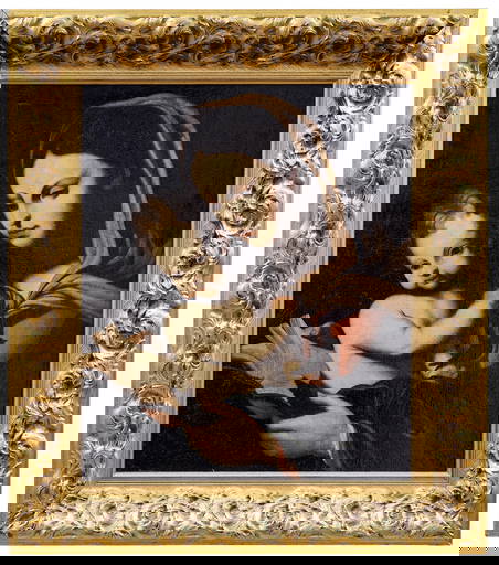 Madonna Mit Dem Stieglitz, Neapolitanischer Meister Des 17. Jahrhunderts