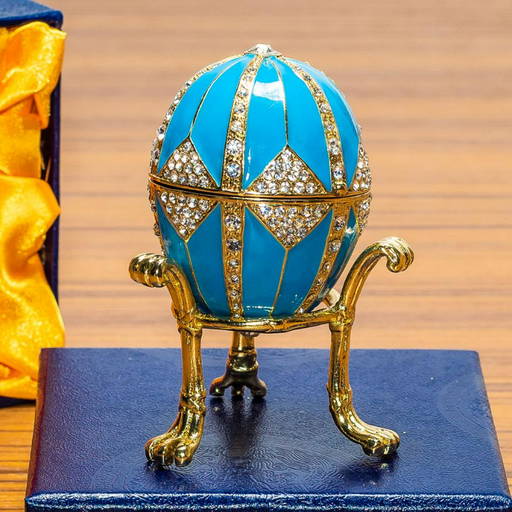 Crystal Rhombus on Blue Enamel Royal Inspired Russian - Oct 21, 2020 ...